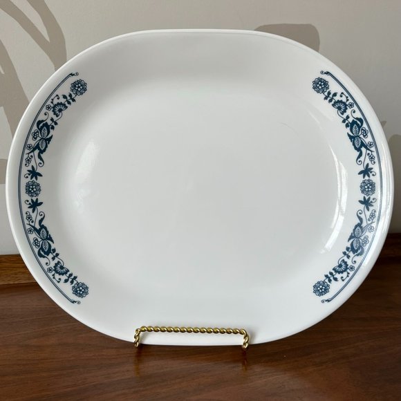 Corelle | Dining | Corelle Old Town Blue Onion Serving Platter Vintage ...